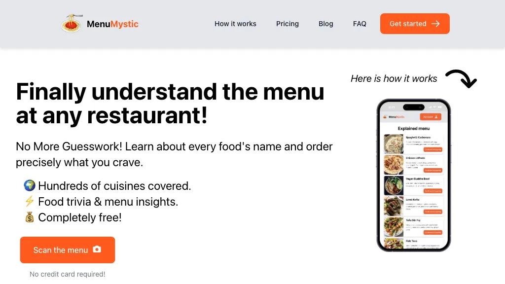 21 Best Restaurant menu scanner AI tools