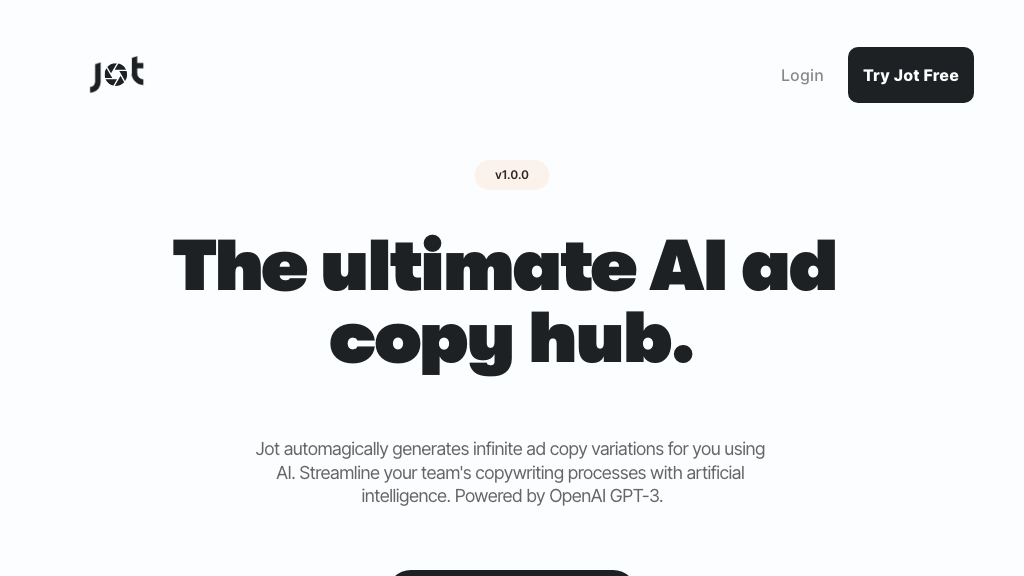 Jot - top AI tools
