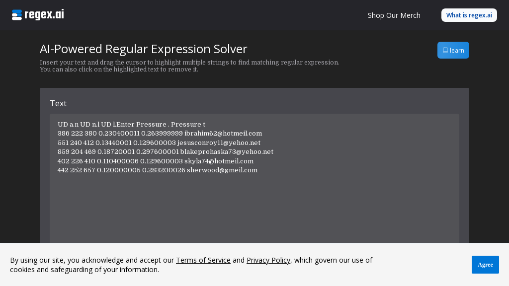 Regex Ai