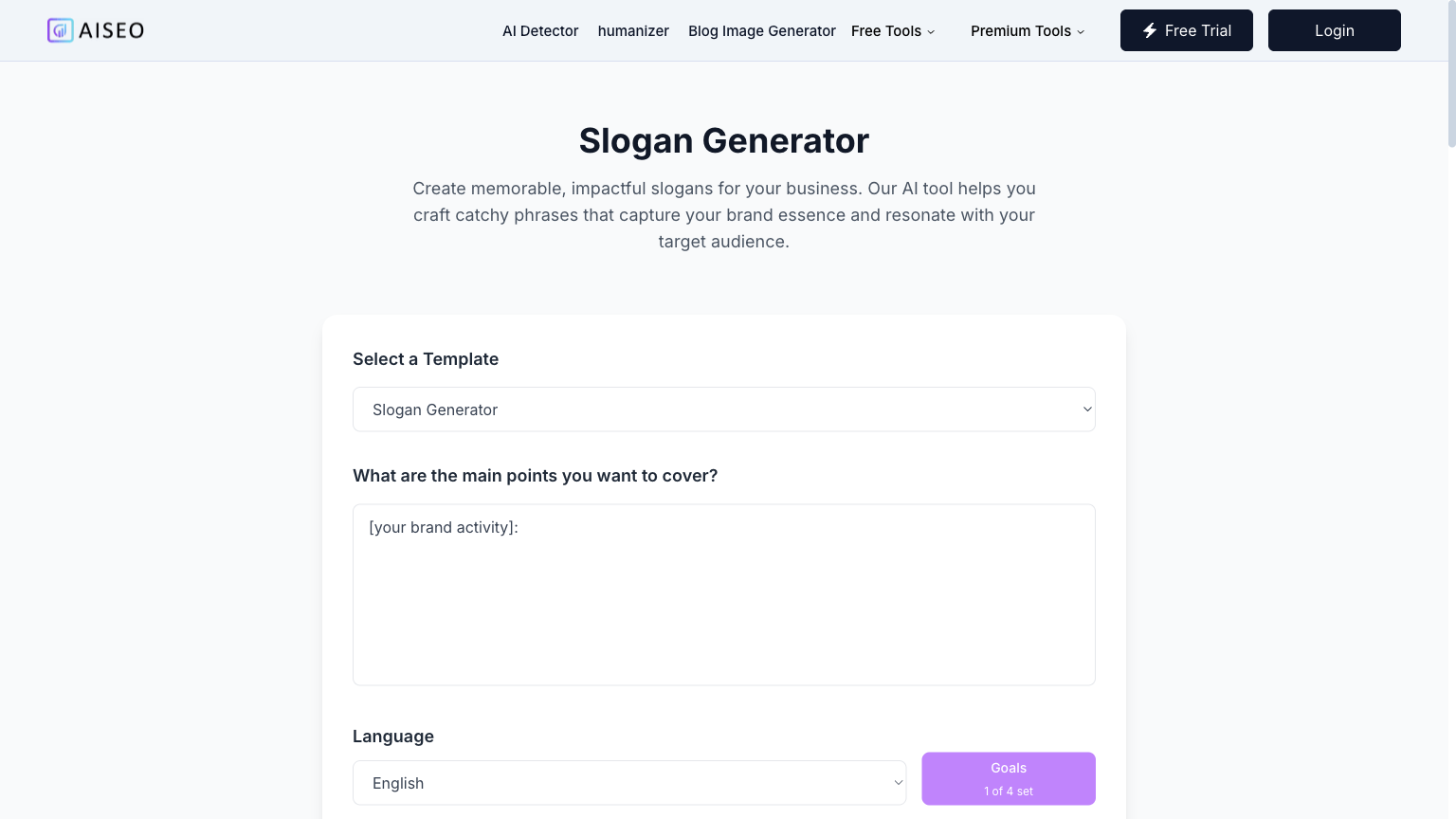 Slogan Generator Slogan Generator