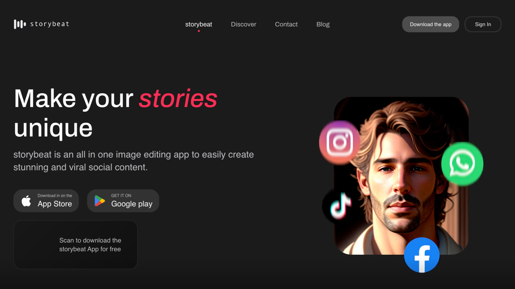 Storybeat - top AI tools
